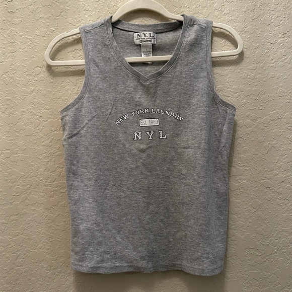New York Laundry | Tops | Nyl New York Laundry Vintage Grey Tank | Poshmark